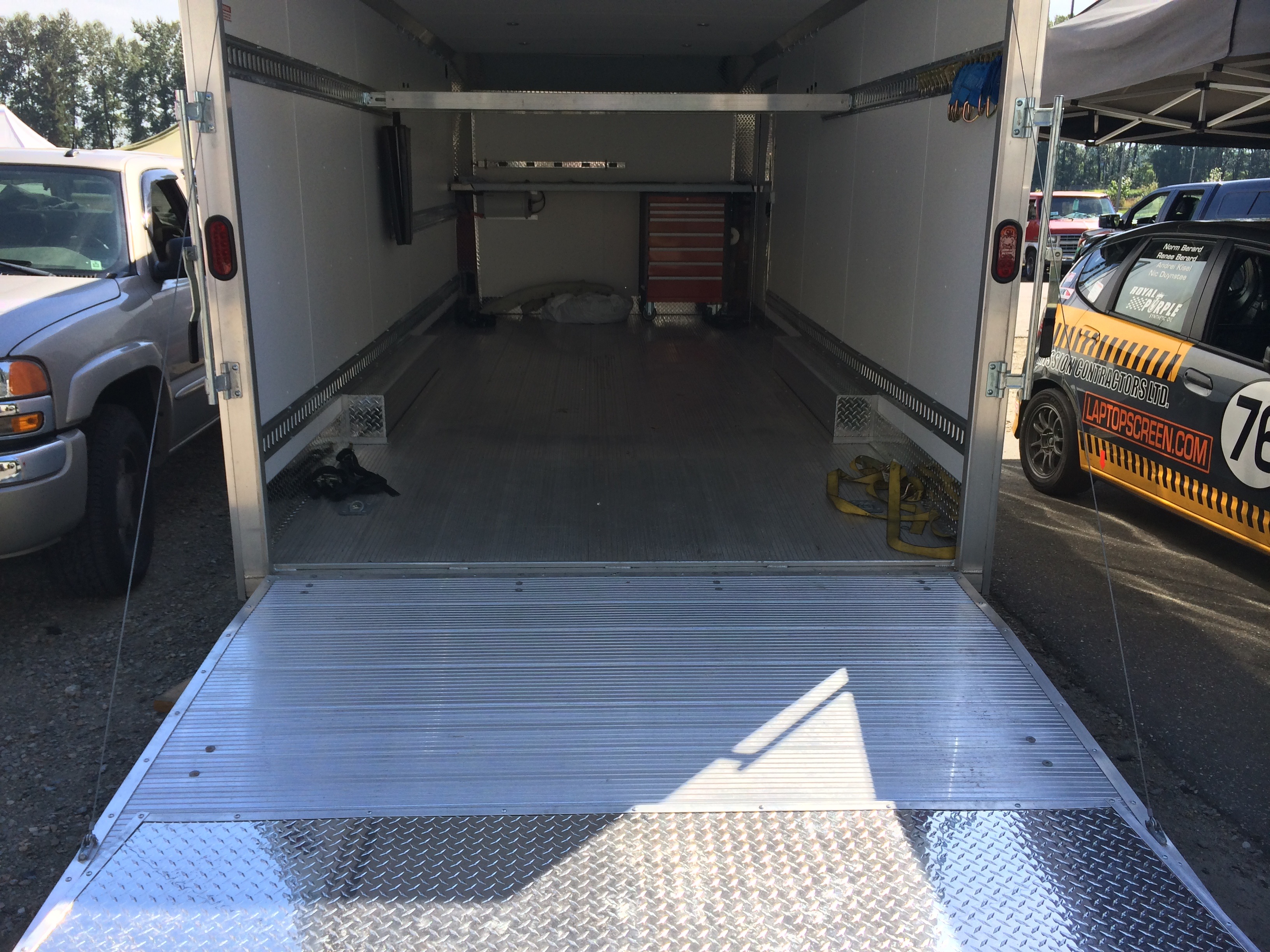 20ft Aluminum Race Car Trailer For Sale in British Columbia - $12500